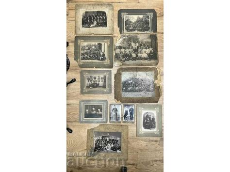 Редки снимки на художници и военни от България и Македония Стари снимки Изделия от хартия