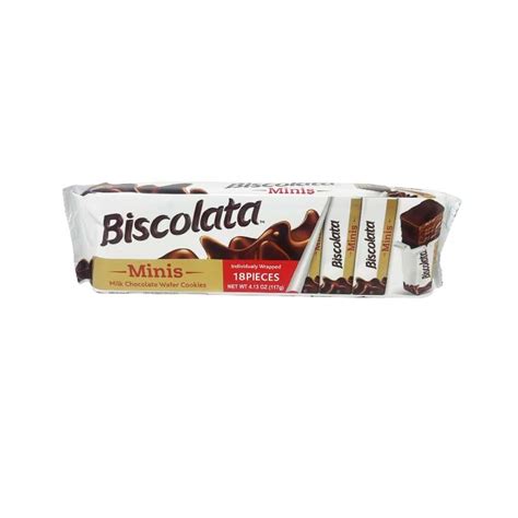 Biscolata Minis Hazelnut 117 Gr X 48 Distributor In New Jersey
