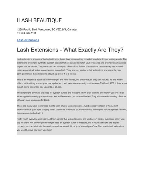 Ppt Ilash Beautique Powerpoint Presentation Free Download Id11712016