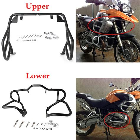 Motorcycle Engine Guard Highway Crash Bar Bumper Stunt Cage Protector