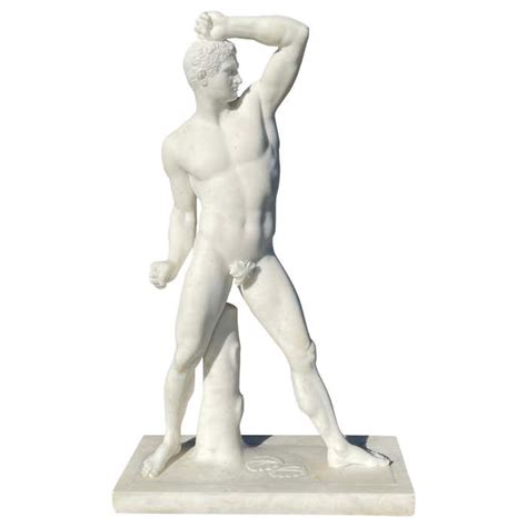 A Roman Classical Nude Male Marble Sculpture For Sale At 1stdibs
