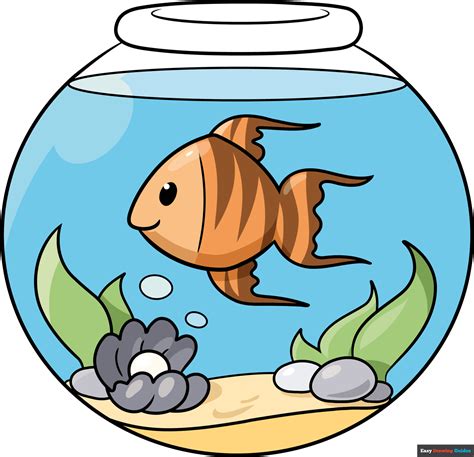 Easy Fish Drawing Tutorials
