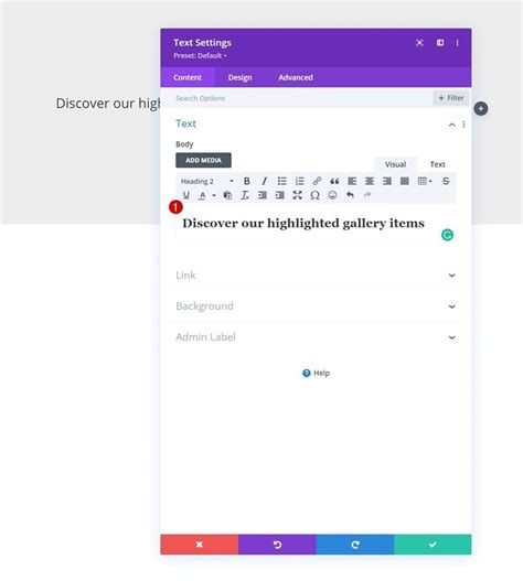 How To Slide Down Reveal Your Gallery Images Title And Caption With Divi