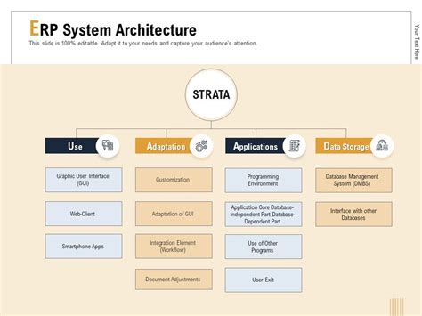 business activity flows optimization erp system architecture ppt