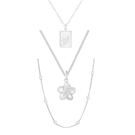 Glow Up Bundle 3 Piece Necklace Bundle Evryjewels