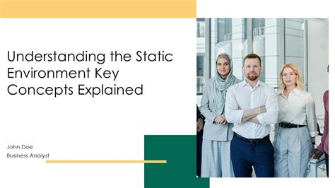 understanding the static environment key concepts explained ppt powerpoint st ai ppt sample
