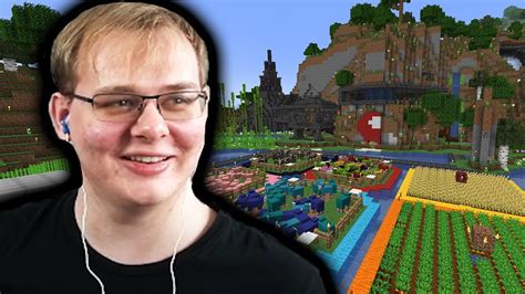 Callmecarson Shows Off His New Minecraft Base Youtube