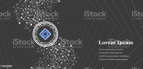 추상 블랙 화이트 라운드 Ai 인공 지능 기하학적 배경 과학 기술 미래 개념 건강관리와 의술에 대한 스톡 벡터 아트 및 기타 이미지 건강관리와 의술 검은색 곡선