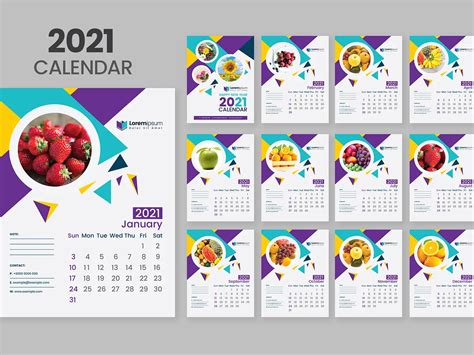 Colorful Calendar Designs Themes Templates And Downloadable Graphic