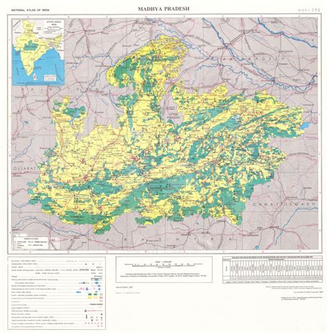 Carte Du Madhya Pradesh