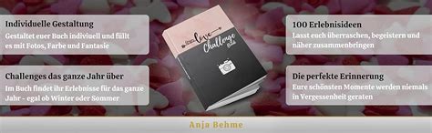 Unser Love Challenge Book Die Perfekte Bucket List Für Pärchen Die