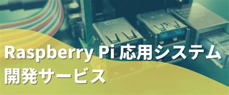 Raspberry Pi 応用システム開発サービス 組み込み機器・ハードウェア設計製作com