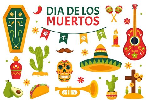Premium Vector Dia De Muertos Illustration With Day Of The Dead Play