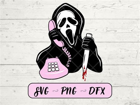 Scream Svg Ghostface Svg Layered Svg Horror Svg Halloween Svg