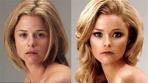Woman Photoshopped To Look Hot Extreme Transformation Youtube