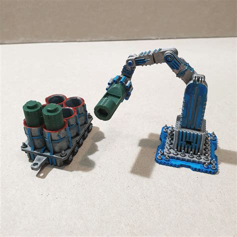 Rocket Factory 3d Model Cgtrader