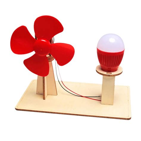Sskfhgi Scientific Experiment Diy Wind Power Generation Model Gx