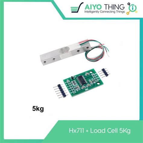 Jual Hx711 Load Cell 5 Kg Loadcell 5kg Sensor Berat Timbangan Arduino Kota Malang
