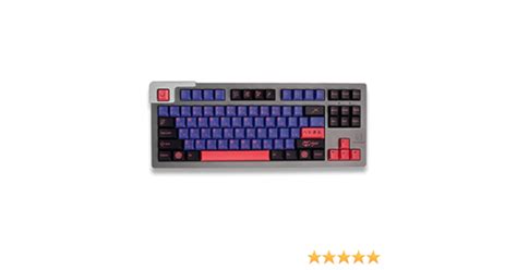 136pcs Lycorisradiata Themed Keycap Set Personalized Red Black