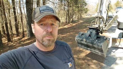Mongo Tilt Bucket On Bobcat E42 Mini Excavator First Try And Test Run