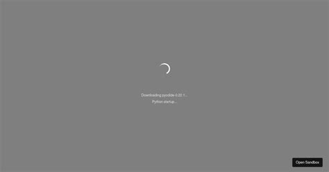 Pyscript Education Codesandbox
