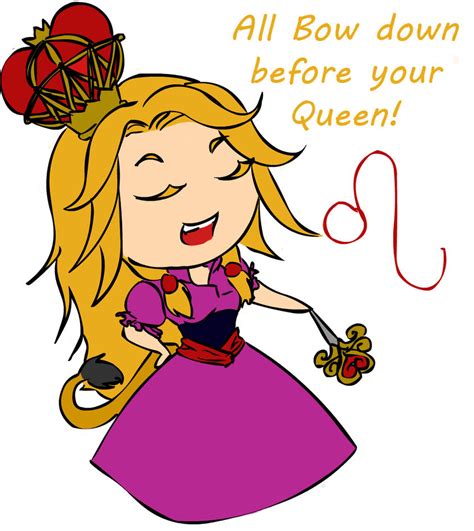 Queen Leo Color By Chibizodiacs On Deviantart