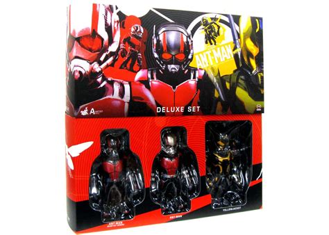 Hot Toys Artist Mix Marvel Artist Mix Ant Man Deluxe Figure 3 Pack