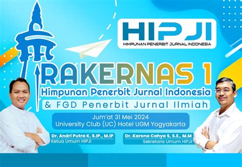Himpunan Penerbit Jurnal Indonesia Gelar Rakernas Ini Yang Dibahas