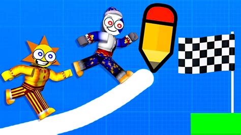 Sun Vs Moon In Draw Obby Roblox Youtube