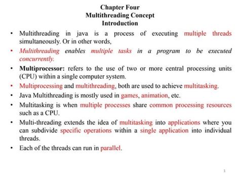 Cs4240 Multithreadingppt Presentation On Multi Threading Ppt