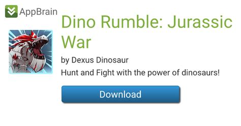 Dino Rumble Jurassic War For Android Free App Download
