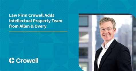 Mark Kass On Linkedin Law Firm Crowell Adds Intellectual Property Team