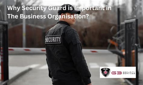Why Security Guard Is Important In The Business Organisation