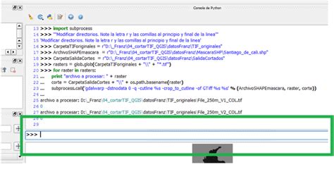 Cortar Archivos Raster Tif Con Un Script De Python En Qgis El Blog De Franz