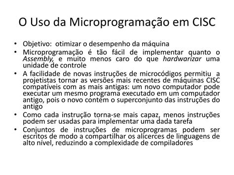 Ppt Arquiteturas Risc E Cisc Powerpoint Presentation Free Download