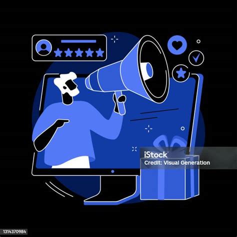 Brand Ambassador Abstract Concept Vector Illustration Stock