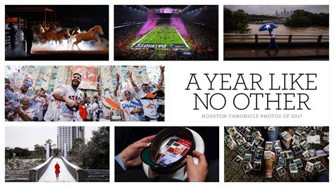 Houston Chronicle Captures The Years Most Memorable Moments Houston