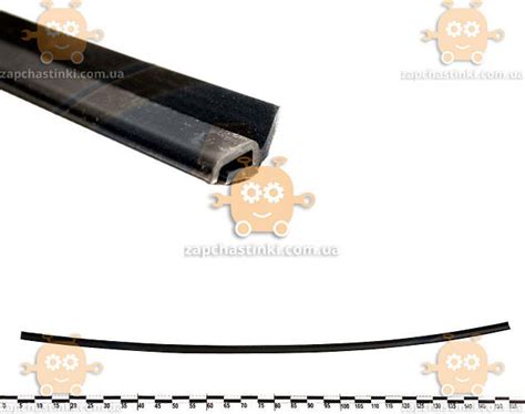 Уплотнитель лобового стекла ВАЗ 2123 НИВА ШЕВРОЛЕ нижний жабо Ad Plastik Завод ГС 104145 З