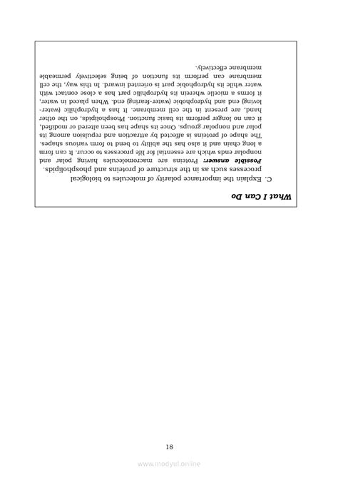 Physical Science Module 3 Polarity Of Molecules Shs Modules