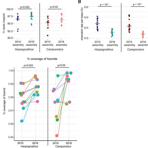 Improved Accuracy Of New Assemblies A And B Mapping A And Sequence