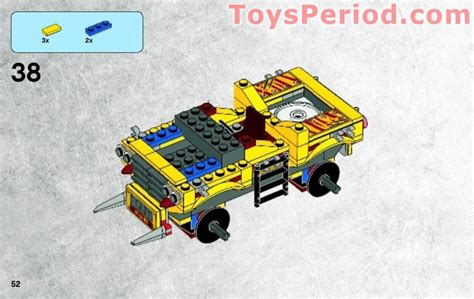 Lego 5884 Raptor Chase Instructions And Parts List