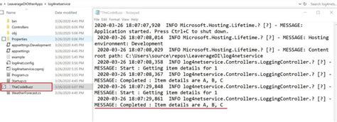 File Logging Using Log Net In Asp Net Core Thecodebuzz