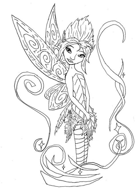 Pixie Hollow Coloring Pages At Free Printable