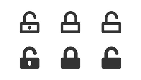 Premium Vector Padlock Icon Lock And Unlock Web Sign Password Privacy Safety Symbol In Vector Flat