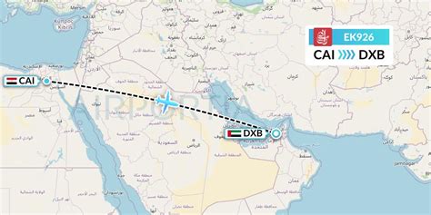 EK926 Flight Status Emirates Cairo To Dubai UAE926