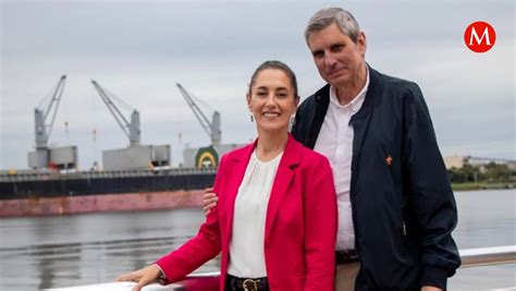 Claudia Sheinbaum felicita a Jesús María Tarriba su futuro esposo