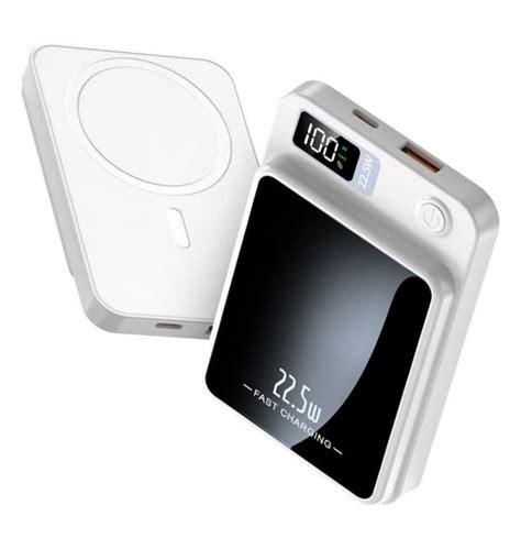 휴대용 멀티 맥세이프 보조배터리 10000 유선 무선 Usb C타입 고속 충전기 대용량 핸드폰 마그네틱 패드 티몬
