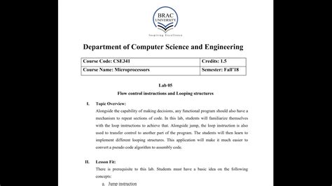 CSE341 LAB 4 Loop Short Explanation YouTube