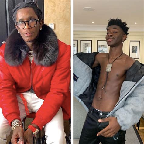 Young Thug Says Lil Nas X Probably Shouldnt Have Told The World Hes