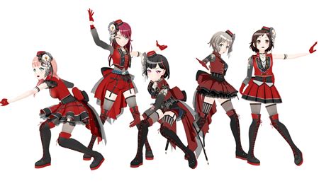 Bang Dream Mmd Separate Paths Under One Sky Dl By Bunglescrungle On